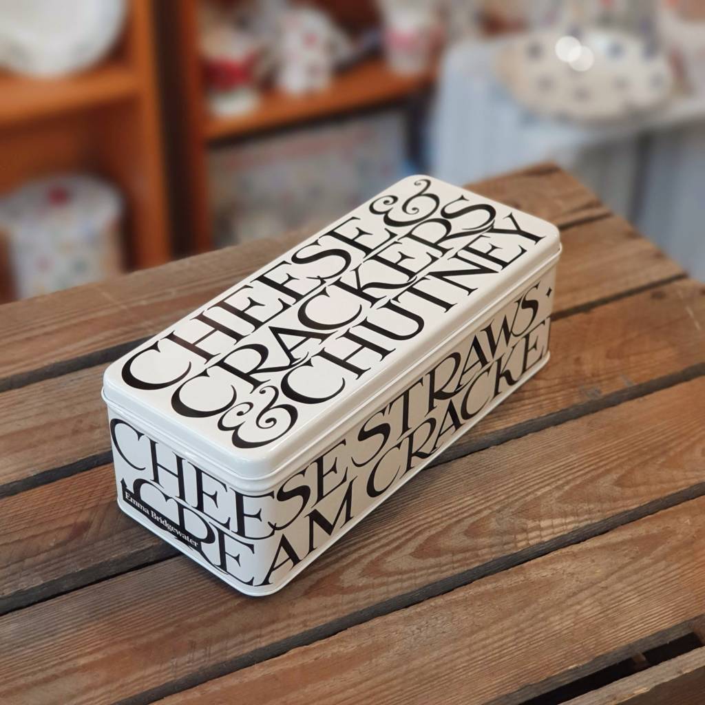 Emma Bridgewater Black Toast Cracker Tin - Cooking Kneads
