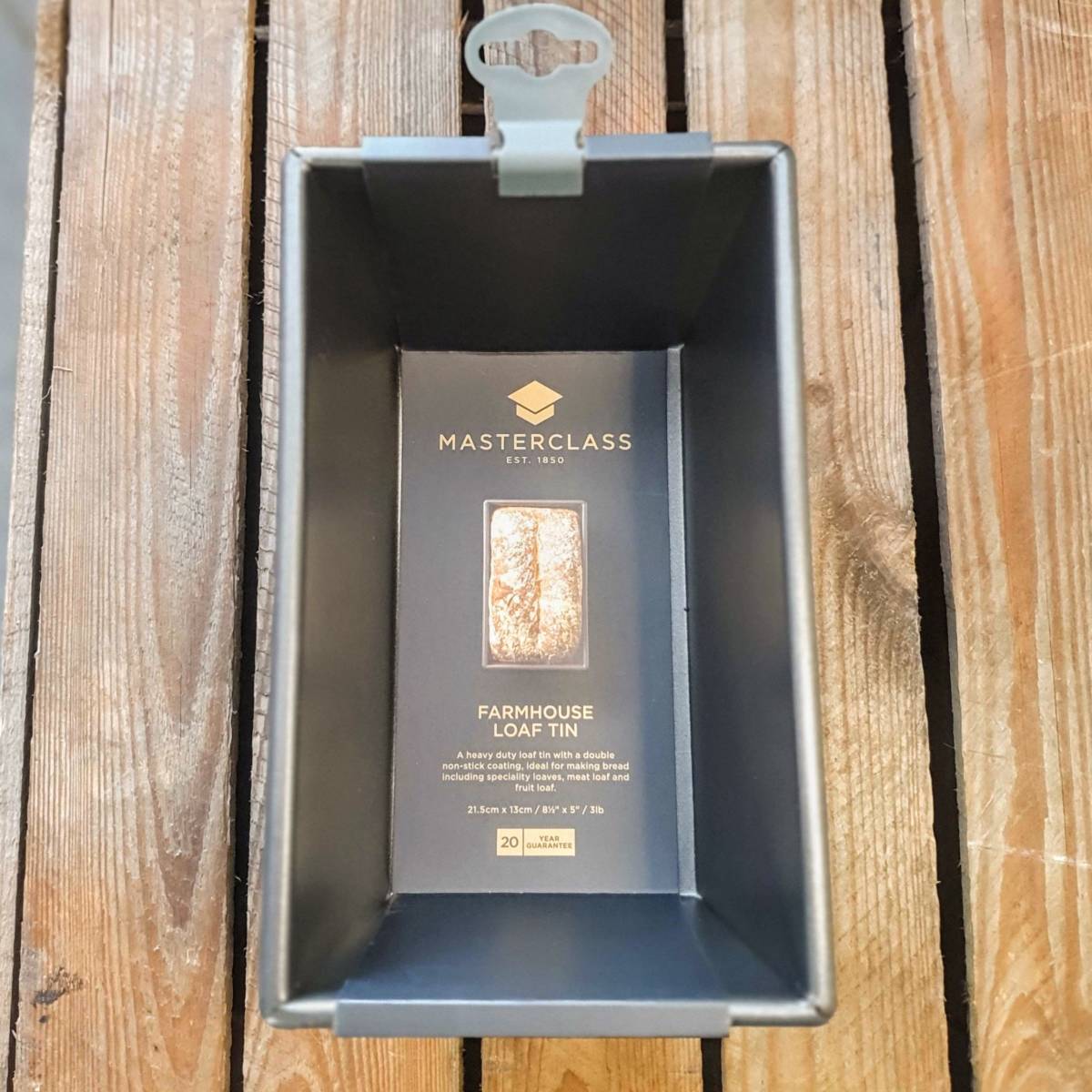 Masterclass Box Sided Loaf Tin - Cooking Kneads