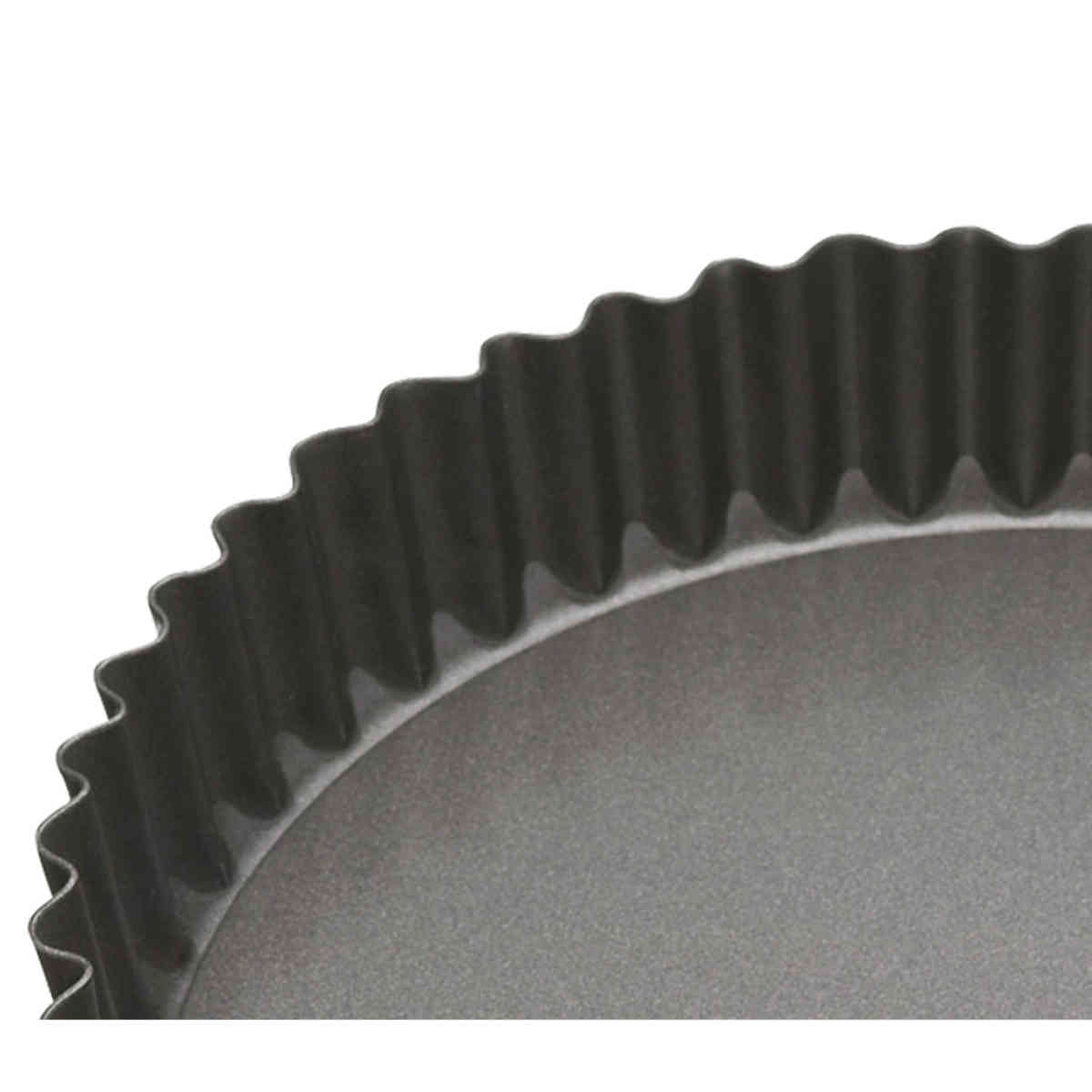 MasterClass Non-Stick Loose Base Fluted Flan Tin – 3 sizes – Cooking Kneads