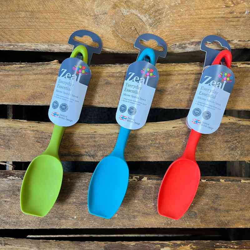 Zeal Silicone Spatula Spoon - Cooking Kneads
