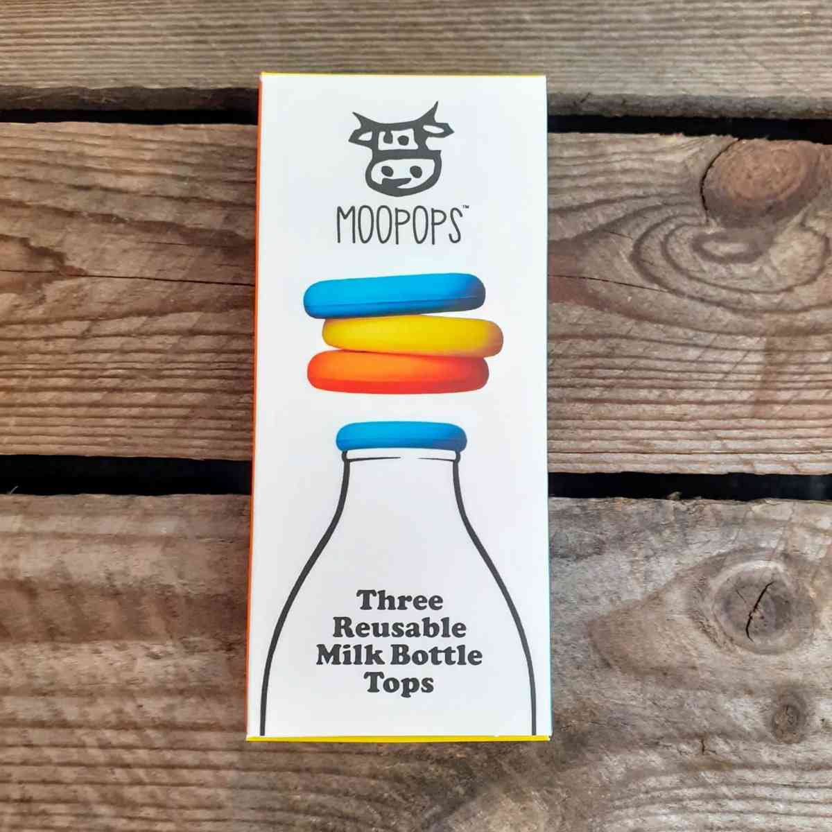 Moopops Reusable Milk Bottle Lids. - Cooking Kneads