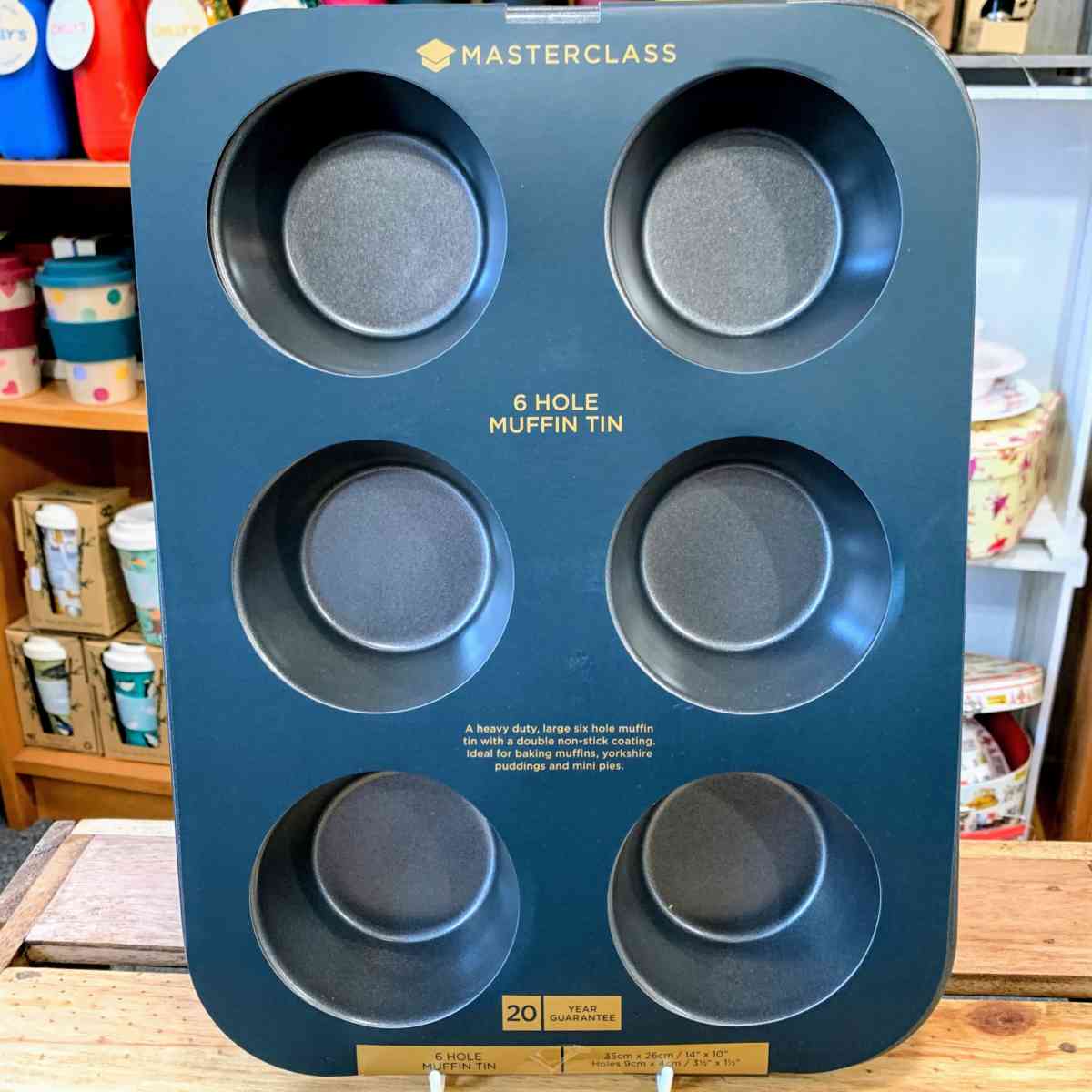 Masterclass 6 Hole Muffin Tin - Cooking Kneads