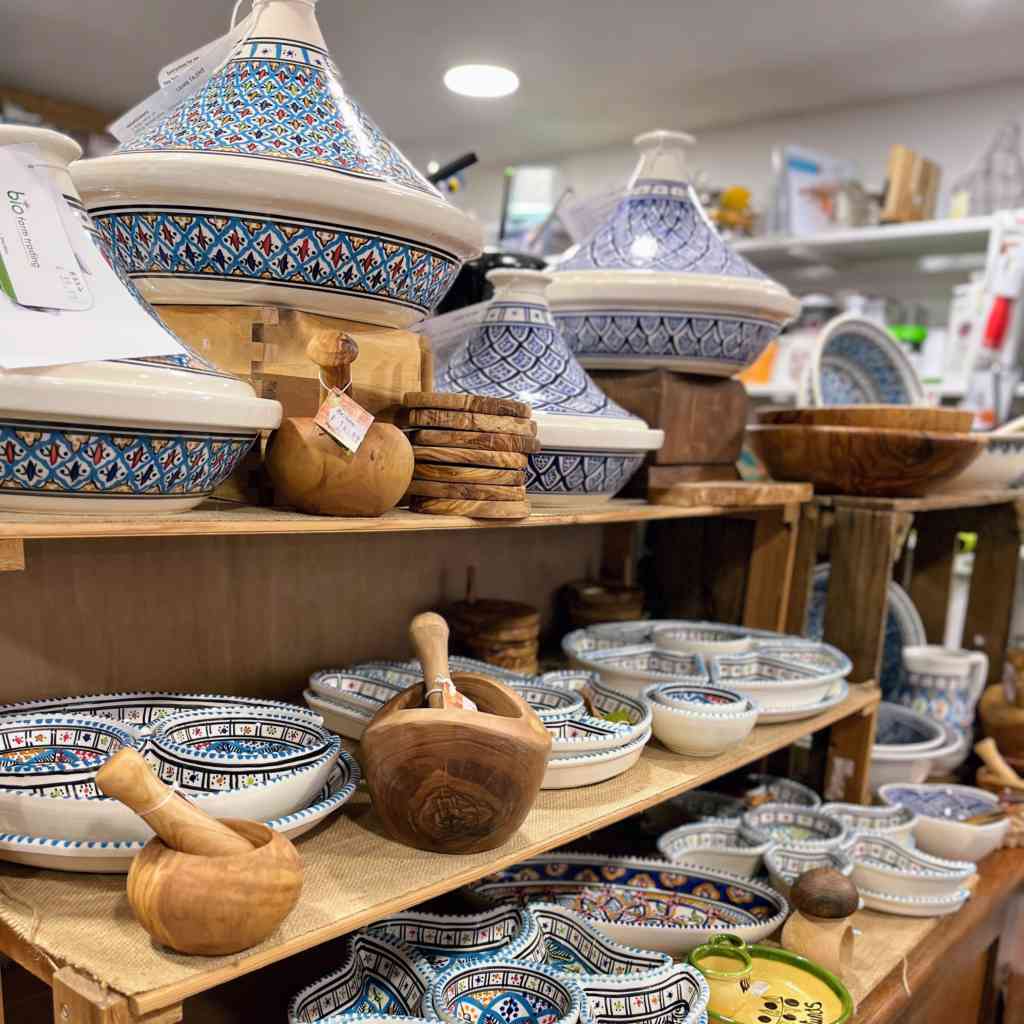 Tunisian Hand Painted Tajine - 2 sizes - Shop At Cooking Kneads