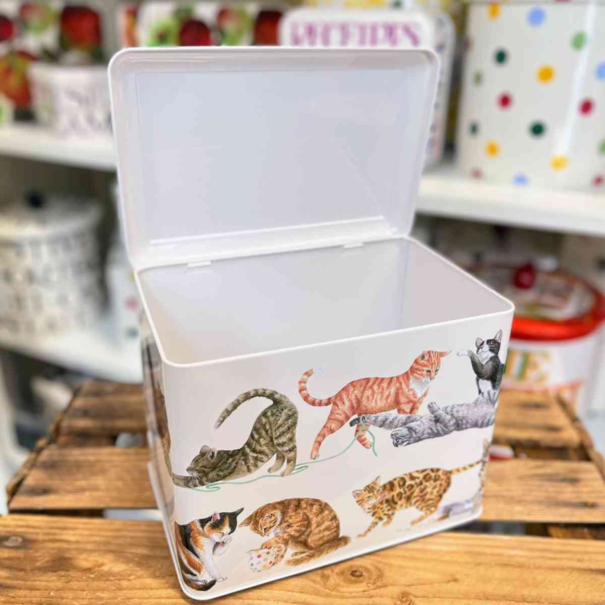 Emma Bridgewater Large Rectangular Cat Caddy - Cooking Kneads