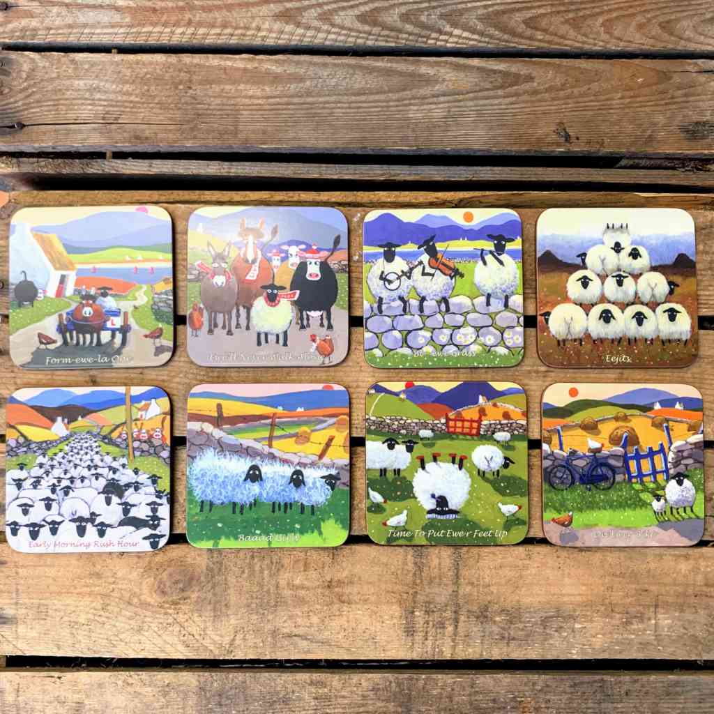 Thomas Joseph Sheep Coasters - Cooking Kneads - BUY NOW!