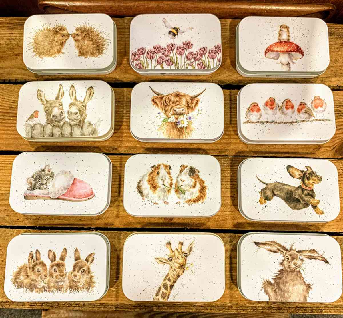 Wrendale Mini Animal Tins - SHOP NOW At Cooking Kneads