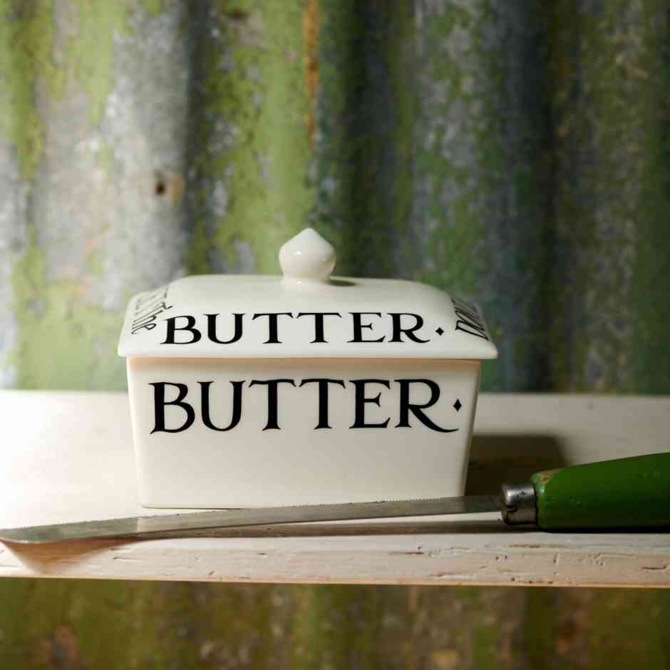 Emma Bridgewater Black Toast Small Butter Dish – Cooking Kneads