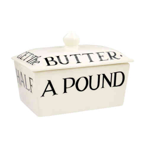 Black Toast Butter Dish by Emma Bridgewater - SHOP TODAY