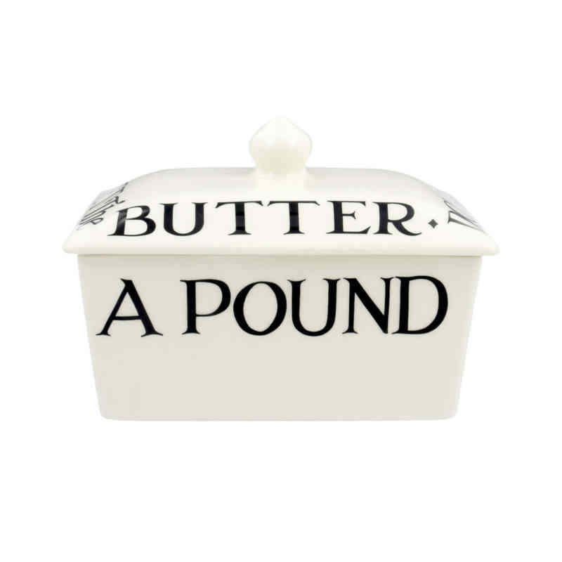 Black Toast Butter Dish by Emma Bridgewater - SHOP TODAY