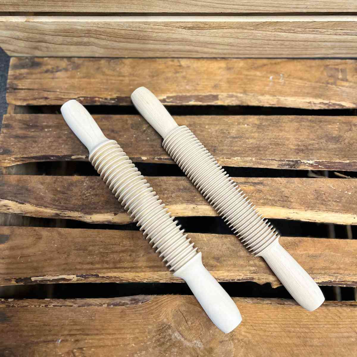 Wooden Pasta Cutter Rolling Pins - Cooking Kneads
