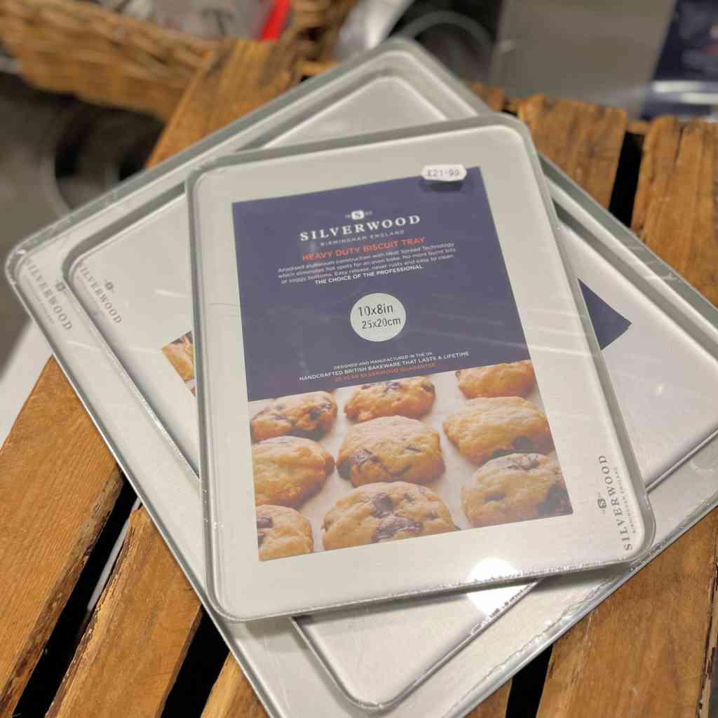Silverwood Anodised Biscuit Trays - Cooking Kneads