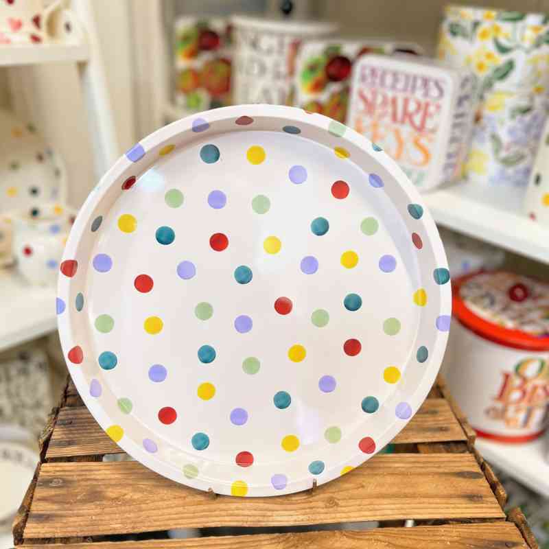 Emma Bridgewater Polka Dot Tray - Cooking Kneads