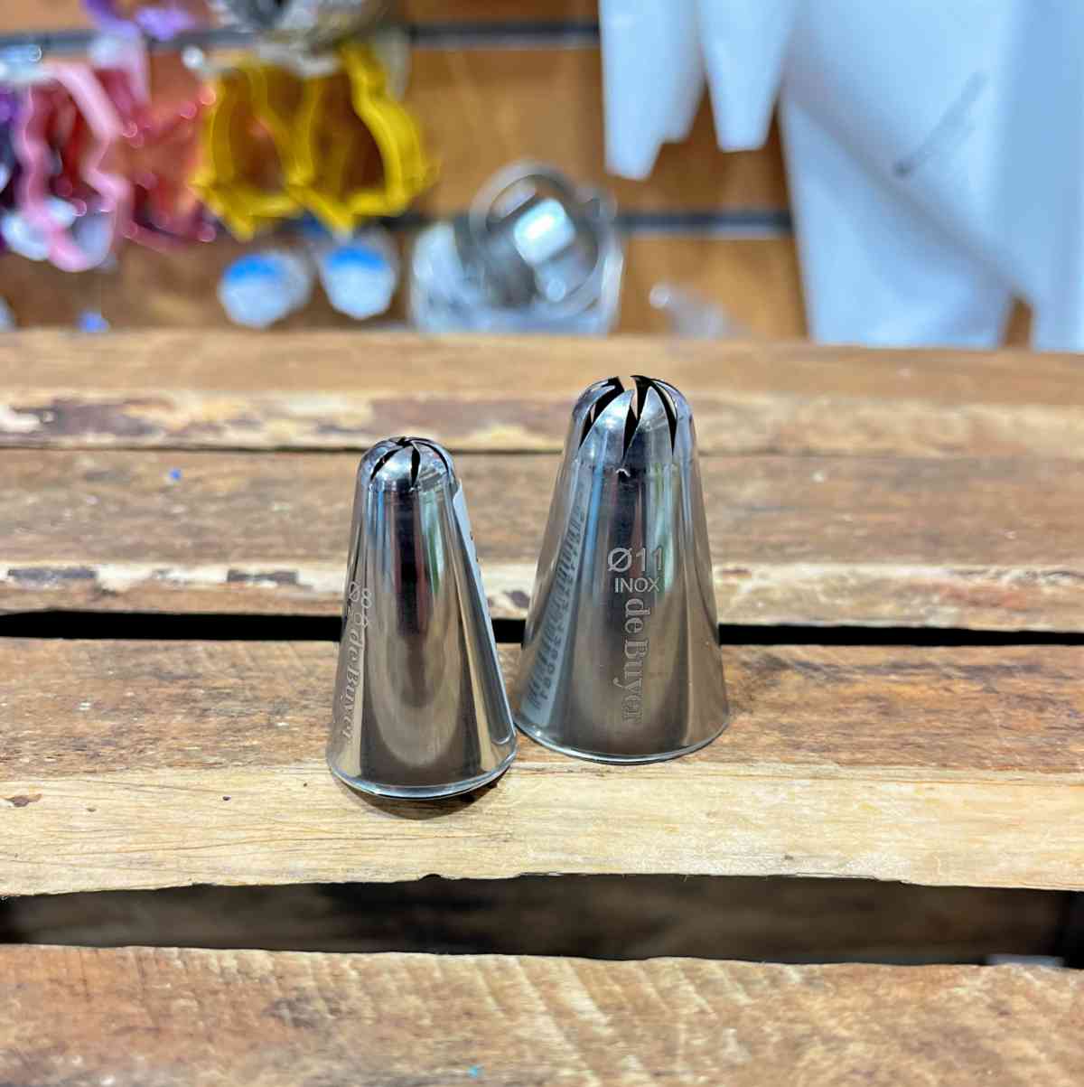 De Buyer Rose Piping Nozzle - Cooking Kneads