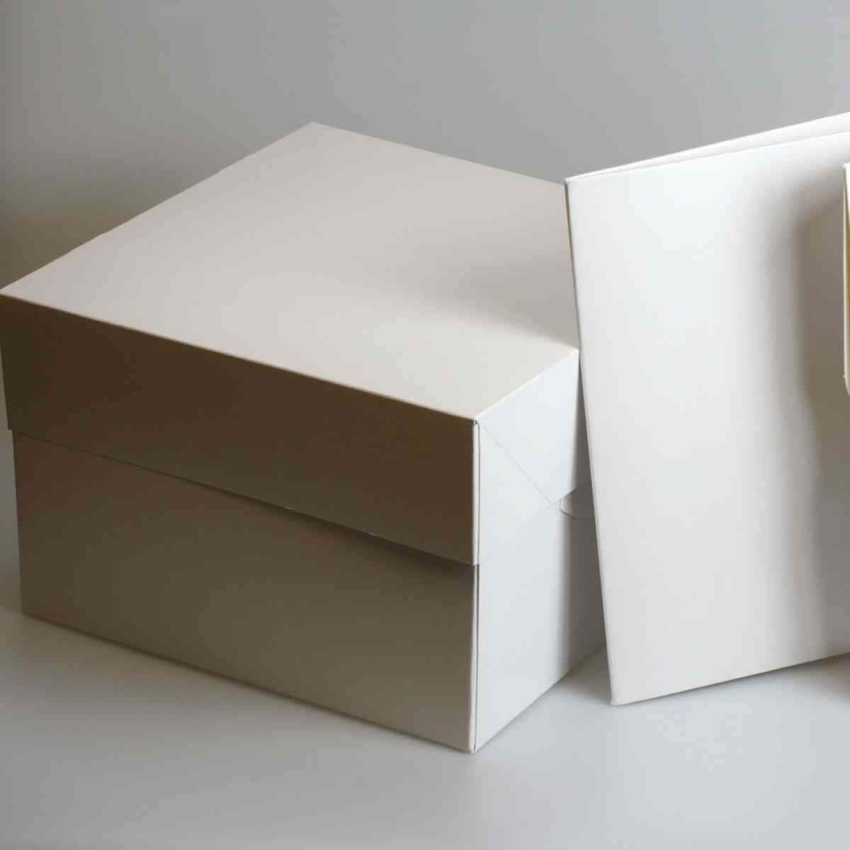Square Cardboard Cake Boxes - Cooking Kneads
