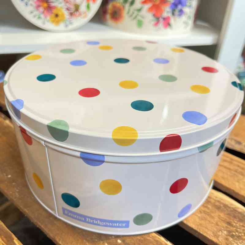 Emma Bridgewater Polka Dot Cake Tins - Cooking Kneads
