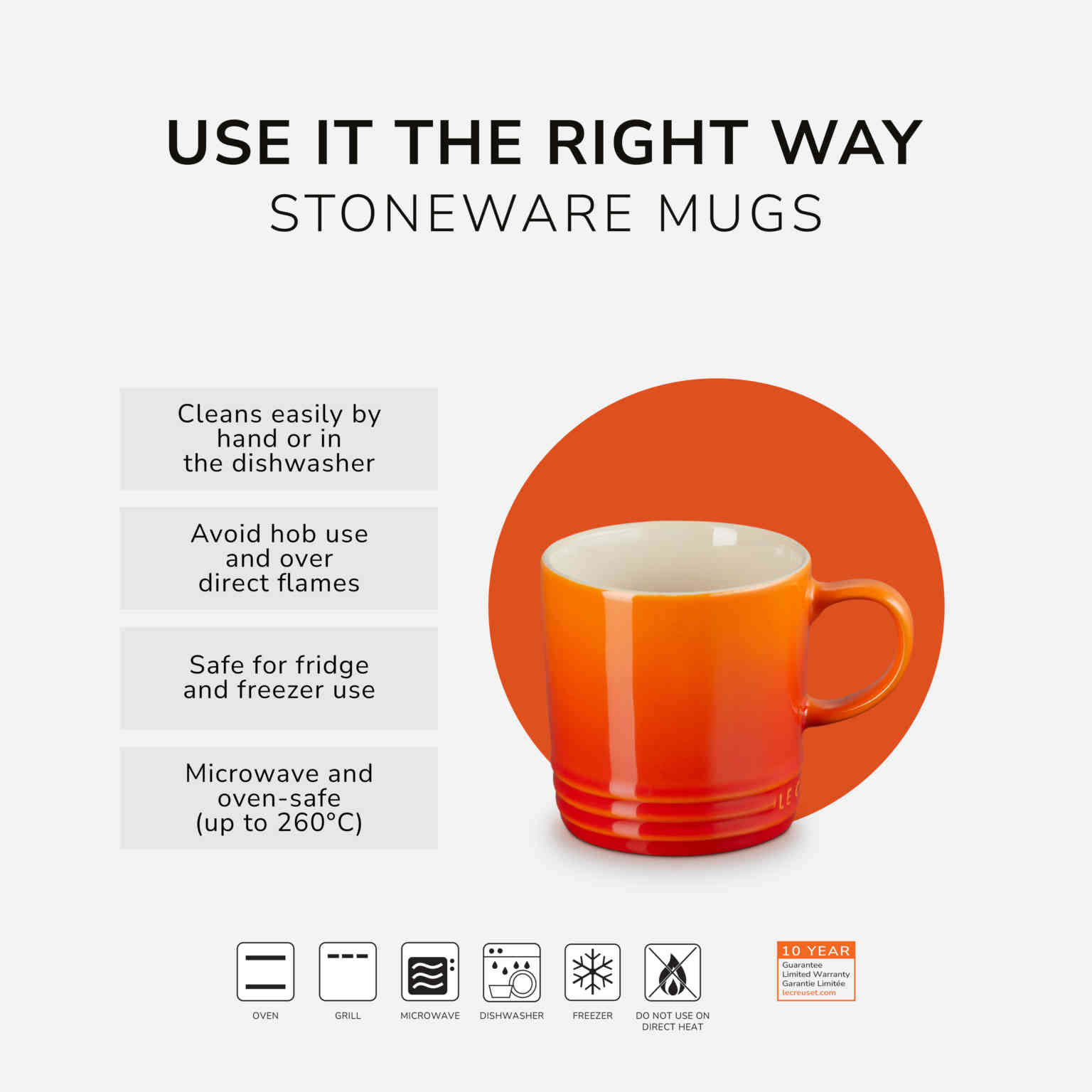 Le Creuset Stoneware Espresso Mug 100ml – Cooking Kneads