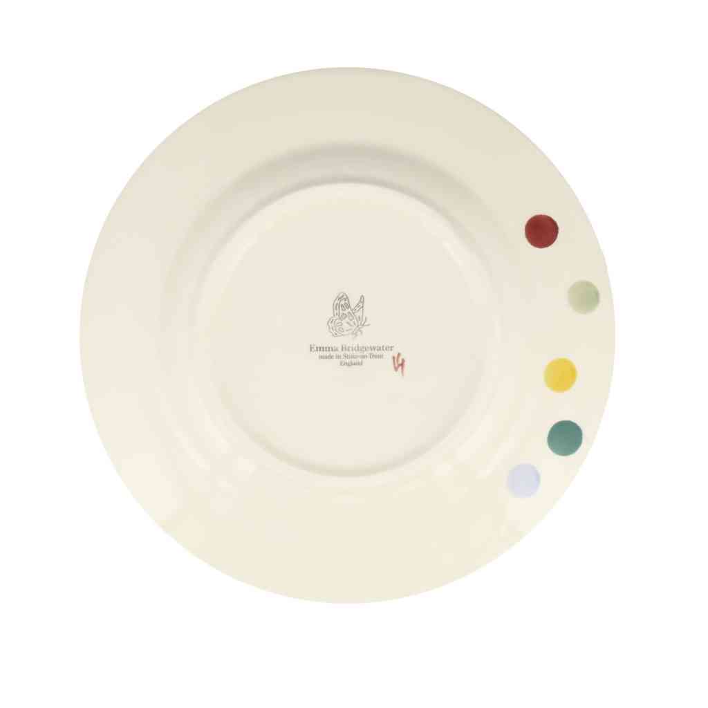 Emma Bridgewater Polka Dot 8½ Inch Medium Dinner Plate – Cooking Kneads